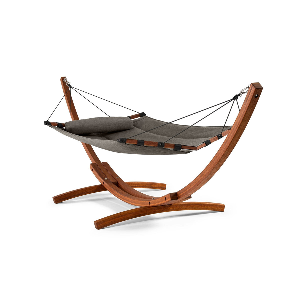 Designer Portable Hammock with Hardwood Stand | Lujo Living