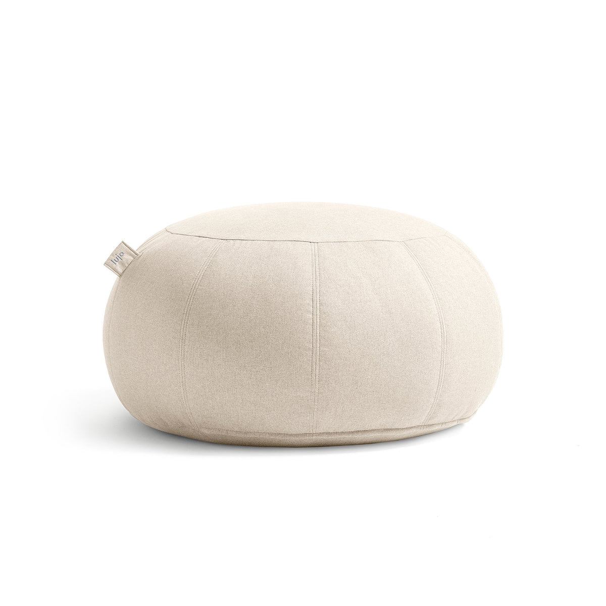 Large Round Bean Bag Ottoman | Lujo Living