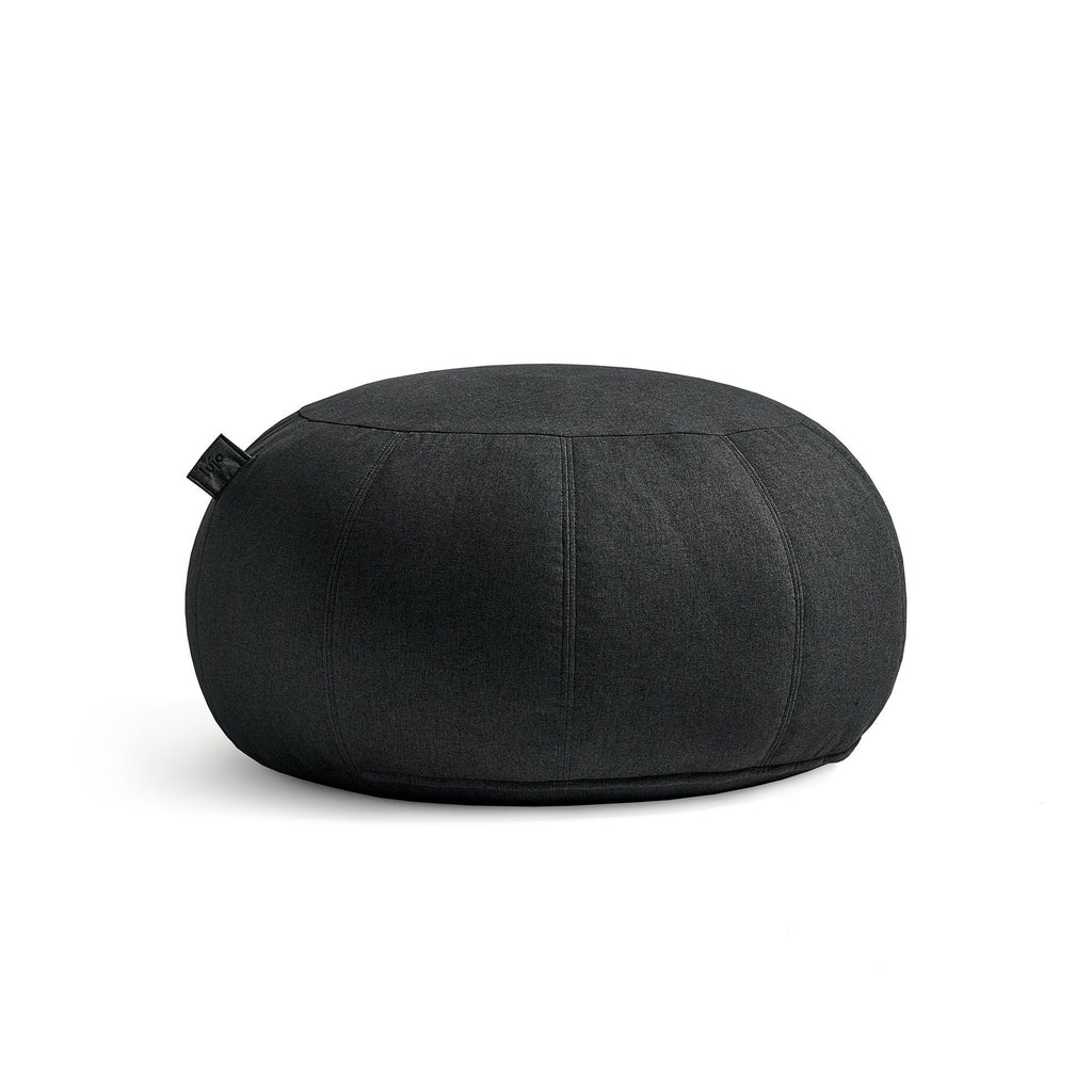 Large Round Bean Bag Ottoman | Lujo Living
